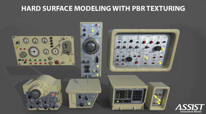 Hard Surface Modeling With Pbr Texturing Tutorial Assist Softwarepng